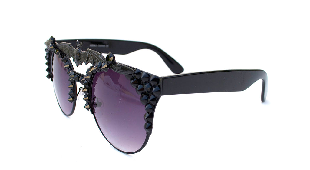 DEVILS TONGUE COCO BAT GLASSES – GASOLINE GLAMOUR