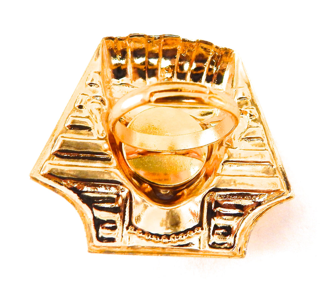 EGYPTIAN GOLD KING TUT RING – GASOLINE GLAMOUR